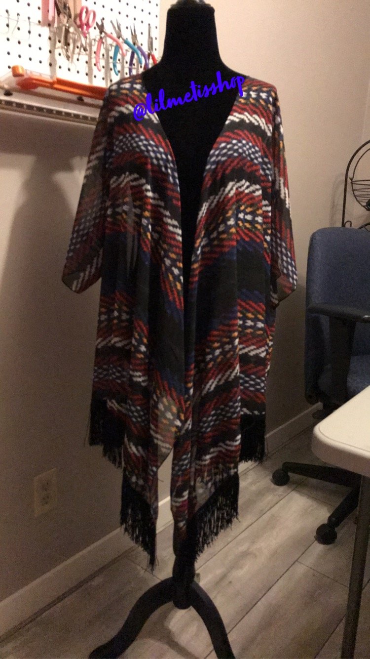Metis Sash Shawl with Fringe – Lil Metis Shop In The Prairies
